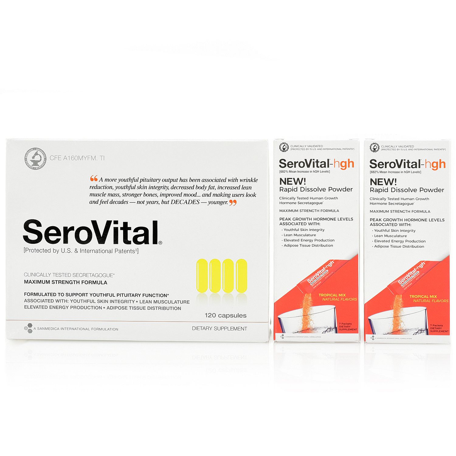 (ShopHQ) SeroVital Anti-Aging Beauty & Dietary Supplement w/ 14-Day ...