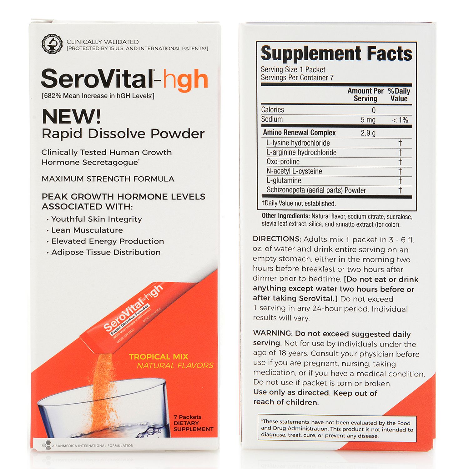 (ShopHQ) SeroVital Anti-Aging Beauty & Dietary Supplement w/ 14-Day ...