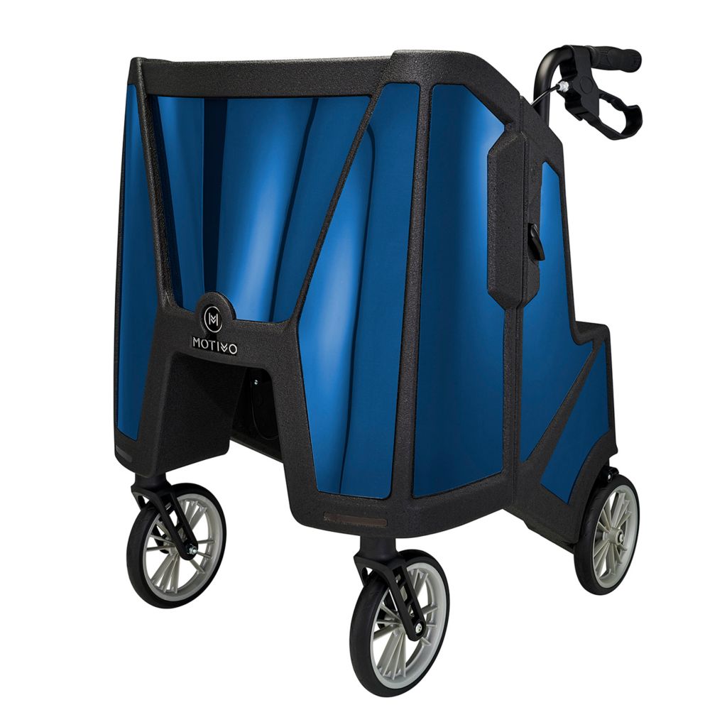(ShopHQ) Motivo Tour 4-Wheel Upright Rolling Walker – TVShoppingQueens