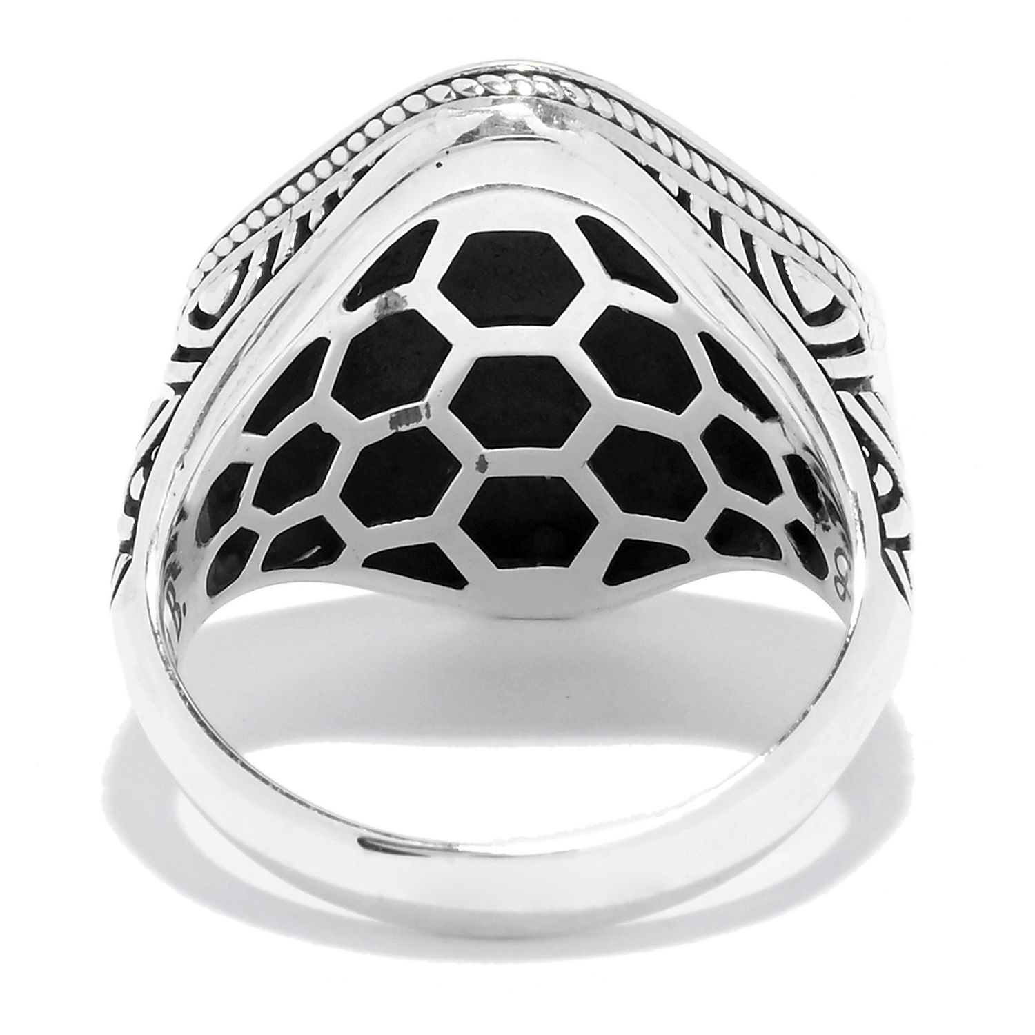 (ShopHQ) Artisan Silver by Samuel B. 18K Gold Accented Balinese ...