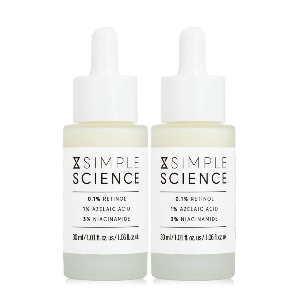 ISOMERS Skincare Simple Science Retinol, Azelaic Acid & Niacinamide Duo ...