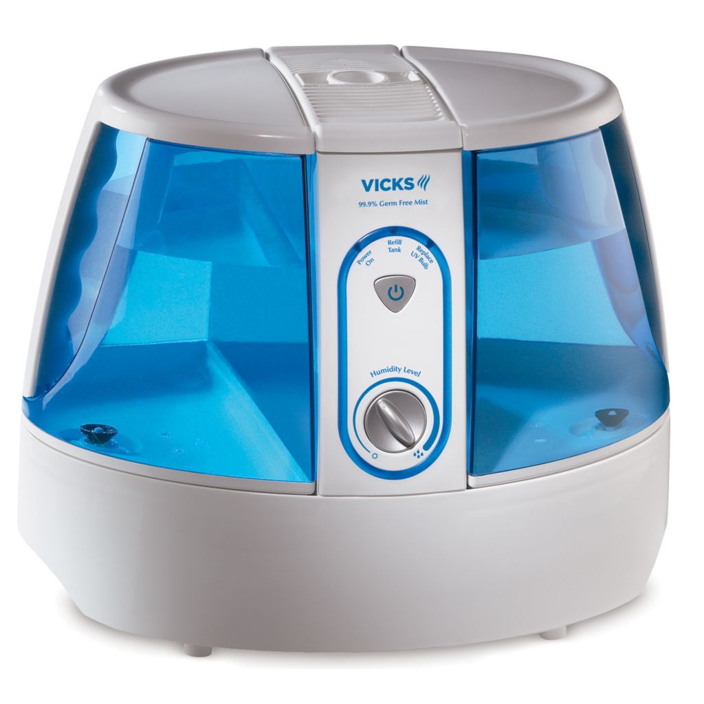 Kaz Incorporated Vicks 2 gal Dual Tank Warm Mist Humidifier ShopHQ