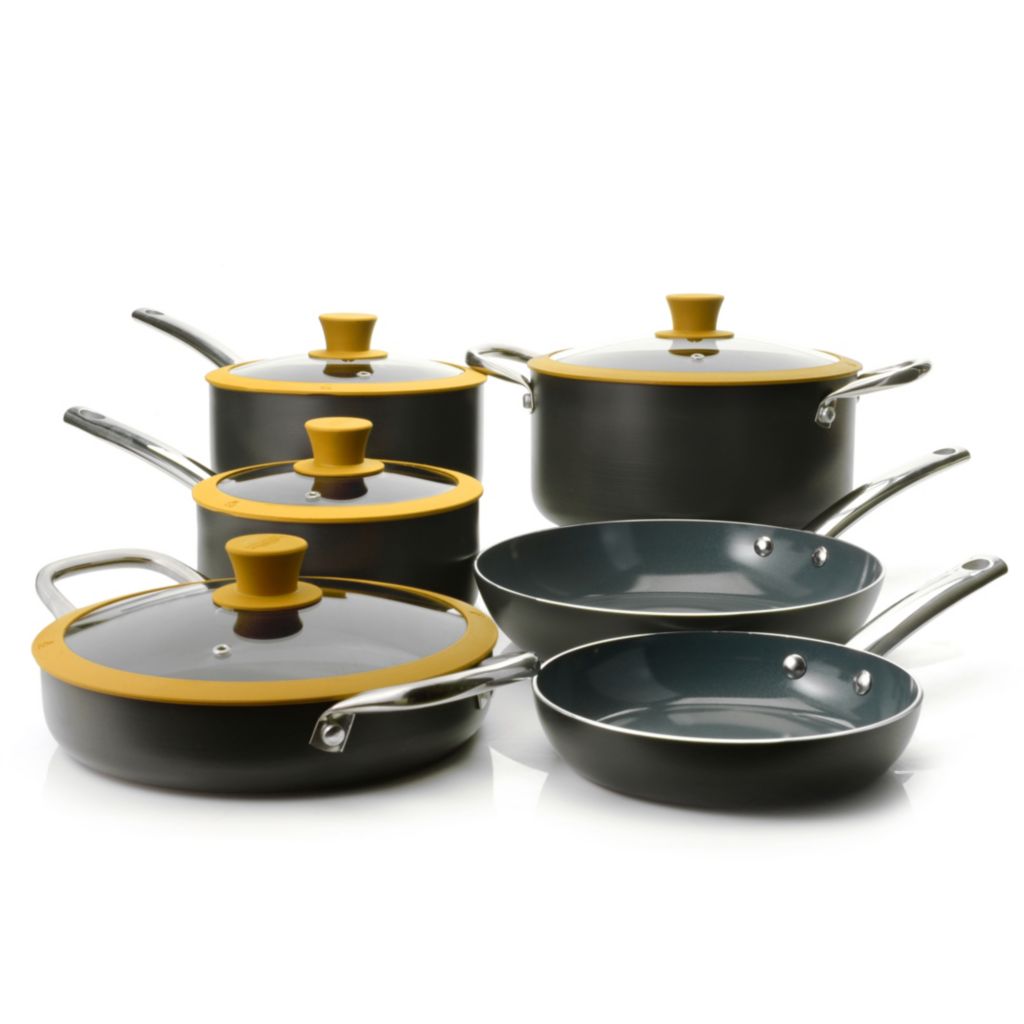 (ShopHQ) Todd English Hard Anodized Titanium-Infused Ceramic Nonstick ...