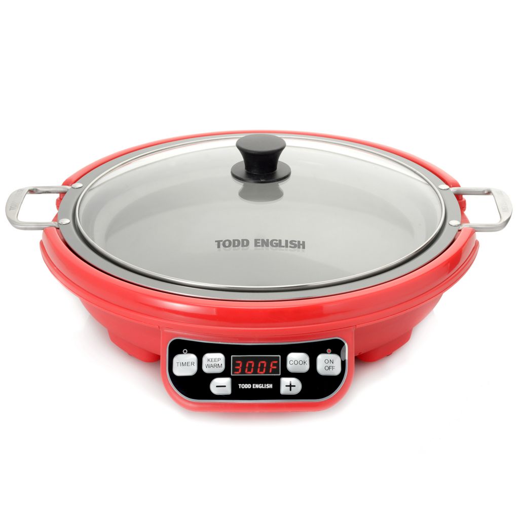 (ShopHQ) Todd English 1800W Multi Purpose Induction Cooker w/ 14 ...
