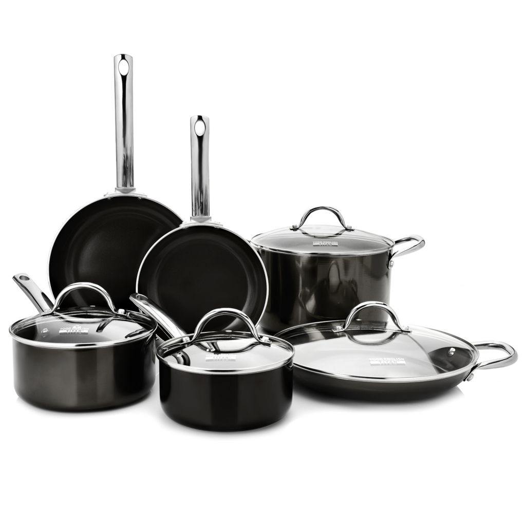 (ShopHQ) Todd English Core Collection Titanium Ceramic Colored Anodized ...