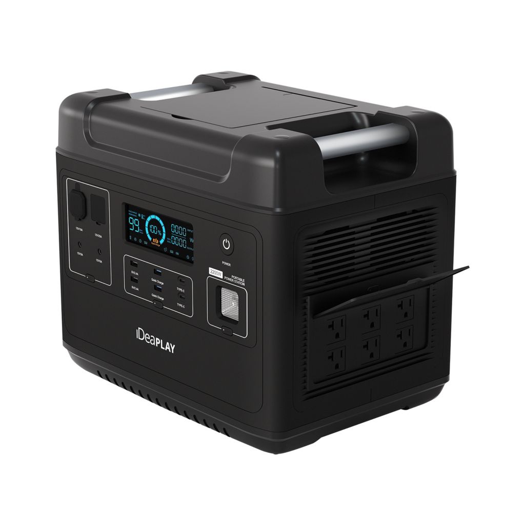 iDeaPlay Portable Power Solar Generator - ShopHQ.com