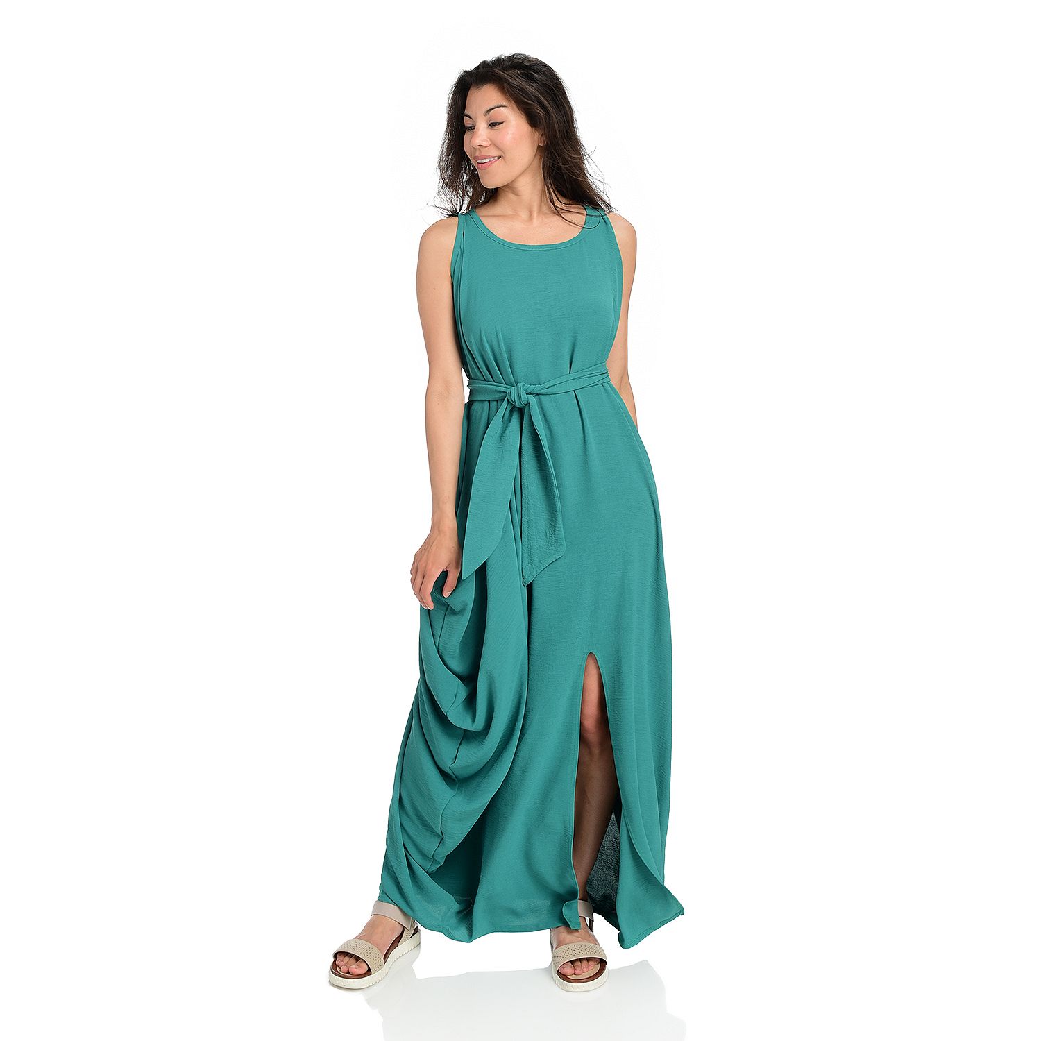 (ShopHQ) hawl Dawls Convertible Cold Shoulder Maxi Dress – TVShoppingQueens