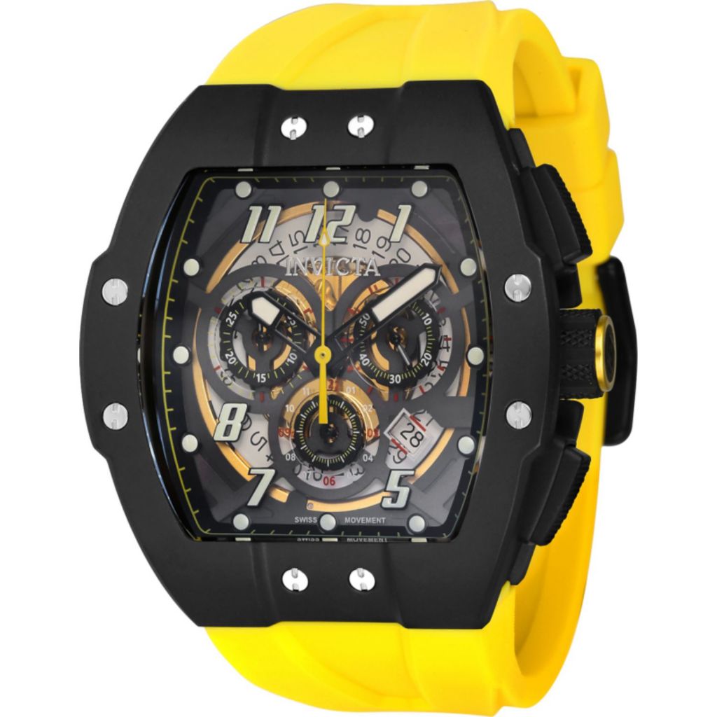 Invicta JM Correa 47mm Swiss Quartz Chronograph Strap Watch - ShopHQ.com