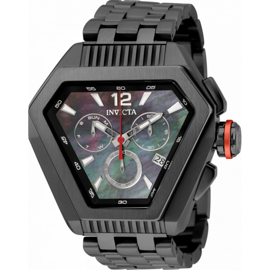 Invicta Speedway 52mm Quartz Chronograph MOP Dial Bracelet Watch ...